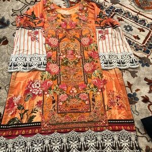 Dresses | New 3 Piece Pakistani Dress Salwar Kameez Xl | Poshmark